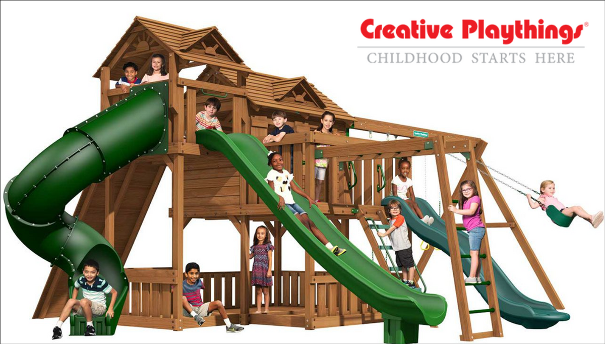 Leading Swing Set and Outdoor Play Equipment Retailer Creative Playthi ...
